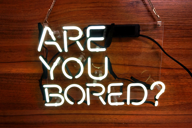 Are You Bored Neon Sign - Other Collectible Lighting