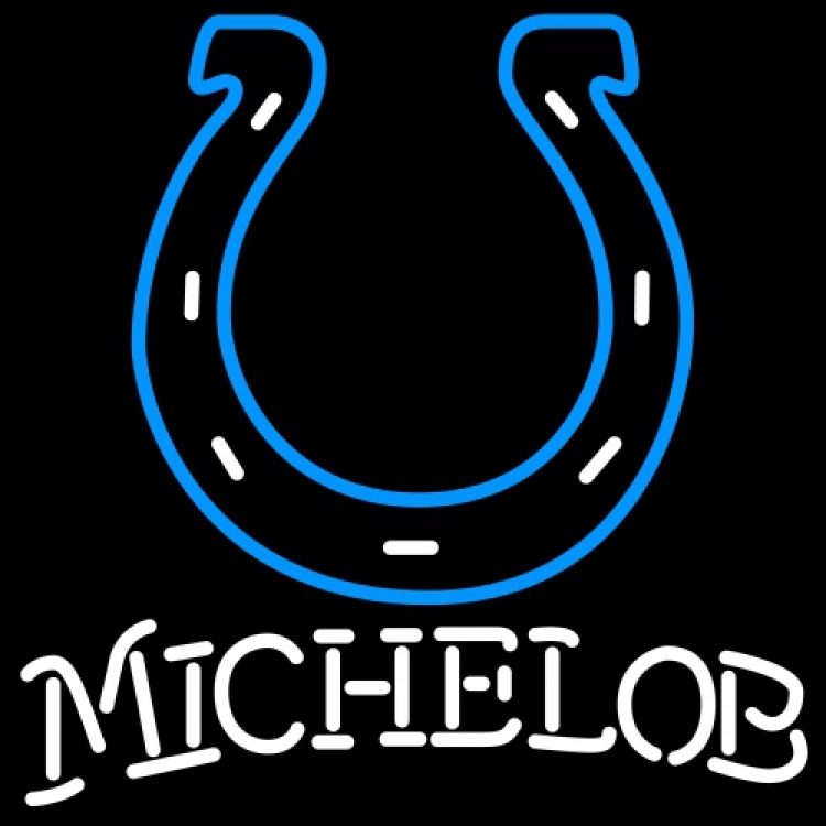 Michelob NFL Indianapolis Colts Neon Sign - Other Collectible Lighting