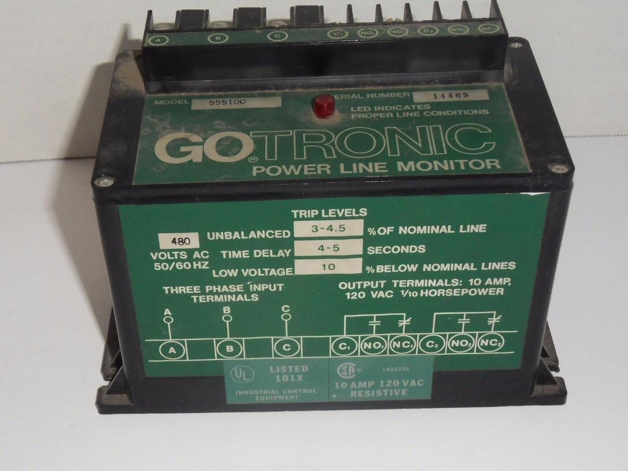 Gotronic 553100 240v Power Line Monitor Used - Other Automation Equipment