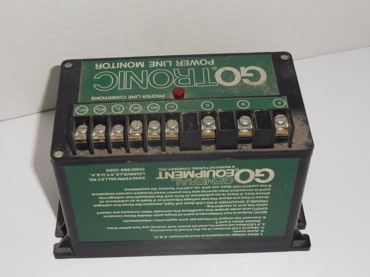 Gotronic 553100 240v Power Line Monitor Used - Other Automation Equipment