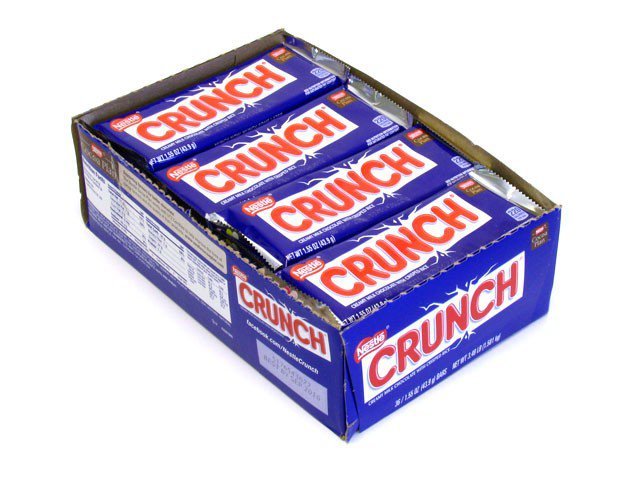 NESTLE CRUNCH BAR 36/1.55OZ - Candy