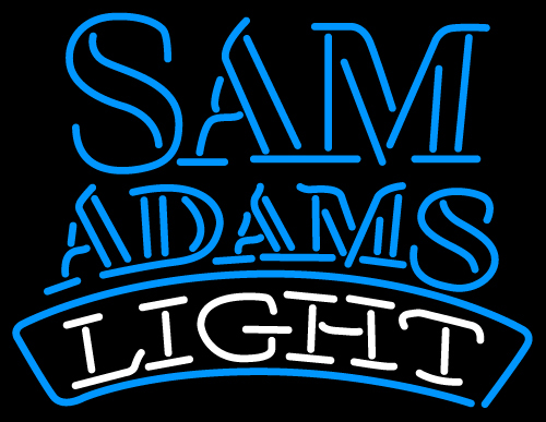 Samuel Adams Light Beer Neon Sign - Other Collectible Lighting