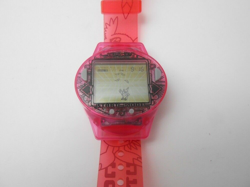 Banpresto Digimon Game Watch Red Veemon Digivice Digimon Adventure 02 ...