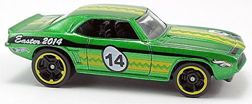Hot Wheels - '69 Camaro: Happy Easter Series #1/8 (2014) *Walmart ...