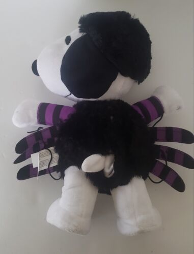 Peanuts Snoopy Halloween Spider Costume Side Stepper Animated Plush ...