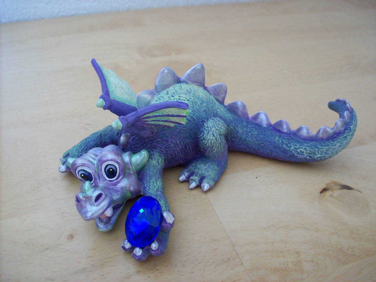 Franklin Mint Mood Dragons “Sneaky” Figurine - Decorative Collectibles