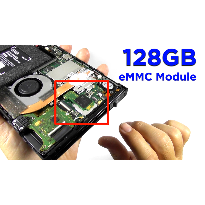 Nintendo Switch 128GB eMMC Module Upgrade - Replacement Parts & Tools