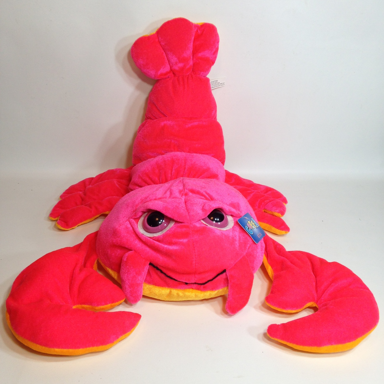 Goffa Red Lobster Plush Soft Toy Stuffed Animal Orange Crab Big Pink ...