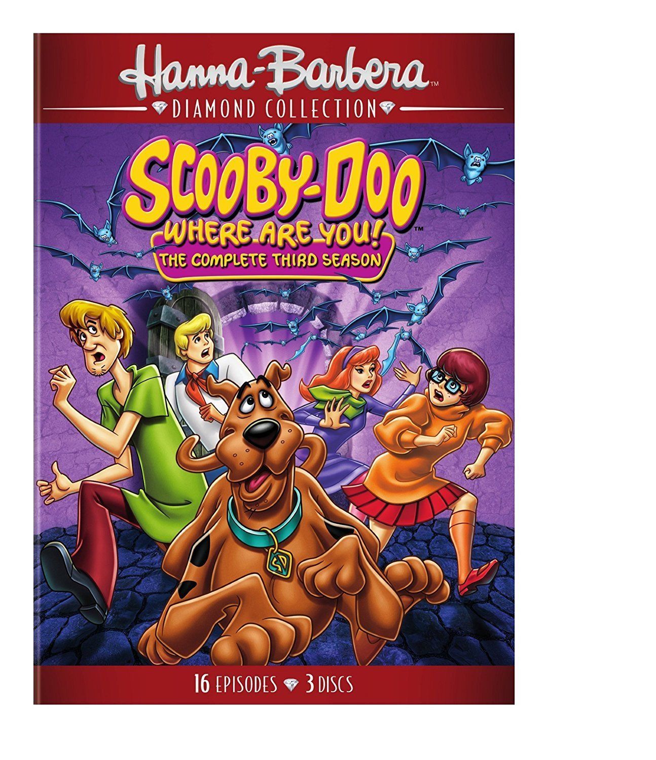 Scooby Doo Where Are You Complete Tv Series All Seasons 1 2 3 Dvd Set
