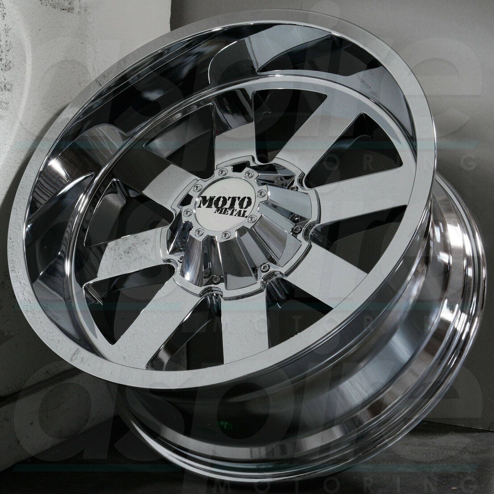 17x10 Moto Metal MO962 6x135/6x5.5 -24 Chrome Wheels Rims Set(4) - Wheels