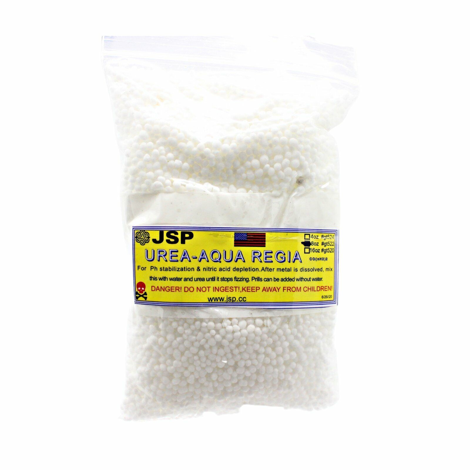 Urea Aqua Regia 99% Pure Gold Refining Recovery 8 oz Technical Grade ...