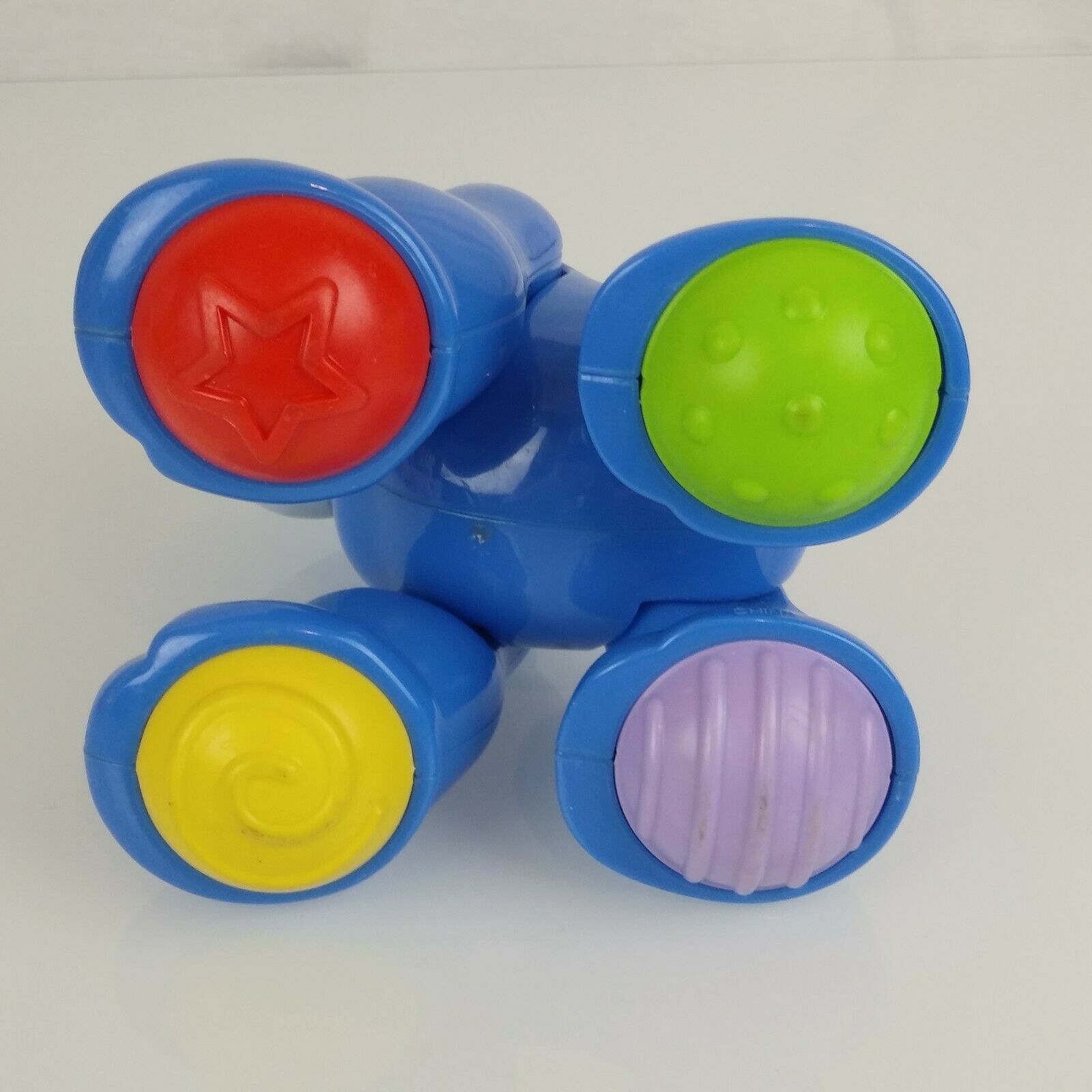 Fisher Price Amazing Animals Clicker Click Clack Blue Gorilla Monkey ...