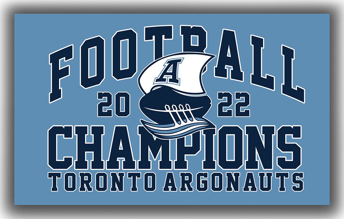 Toronto Argonauts Football Team Flag 90x150cm 3x5ft Grey Cup Champions ...