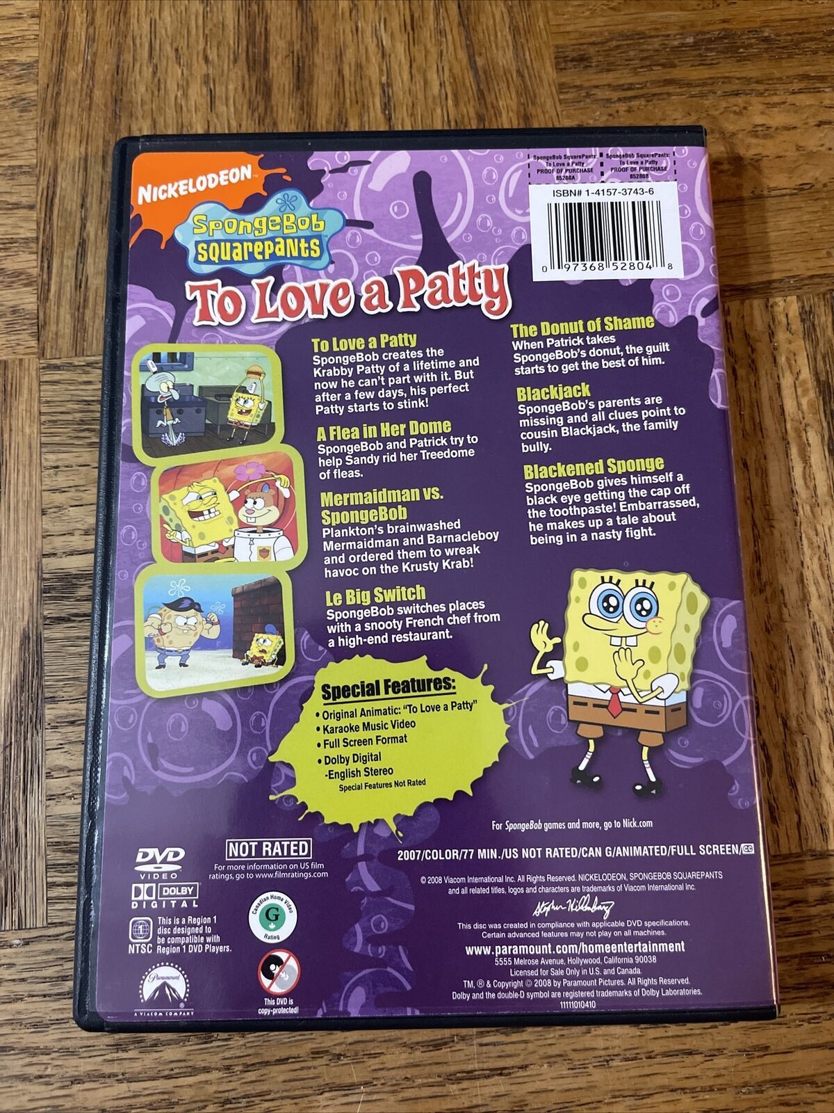Spongebob Squarepants To Love A Patty DVD - DVDs & Blu-ray Discs