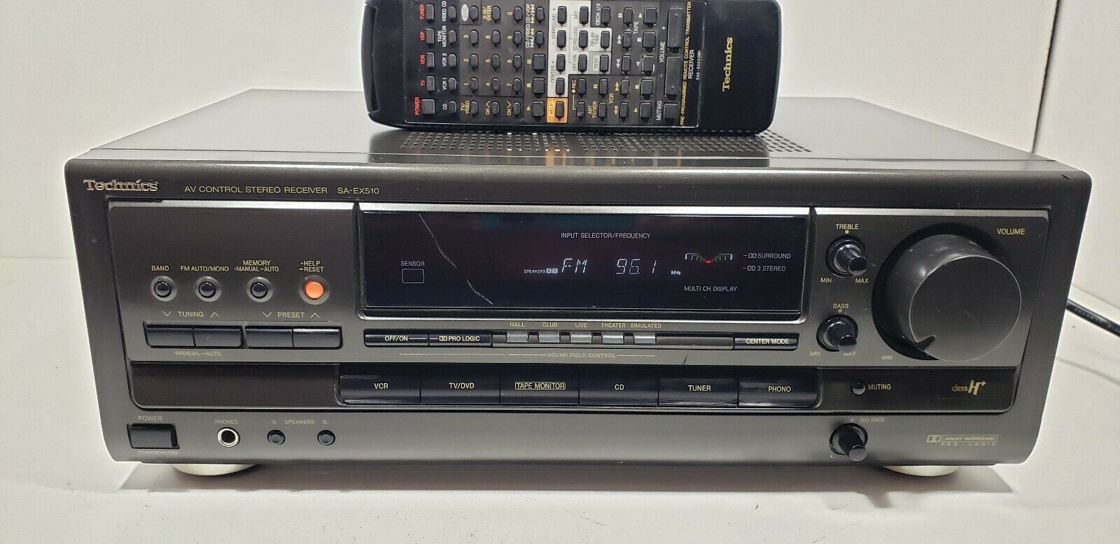 Used Technics SA-EX510 AV stereo receivers for Sale | HifiShark.com