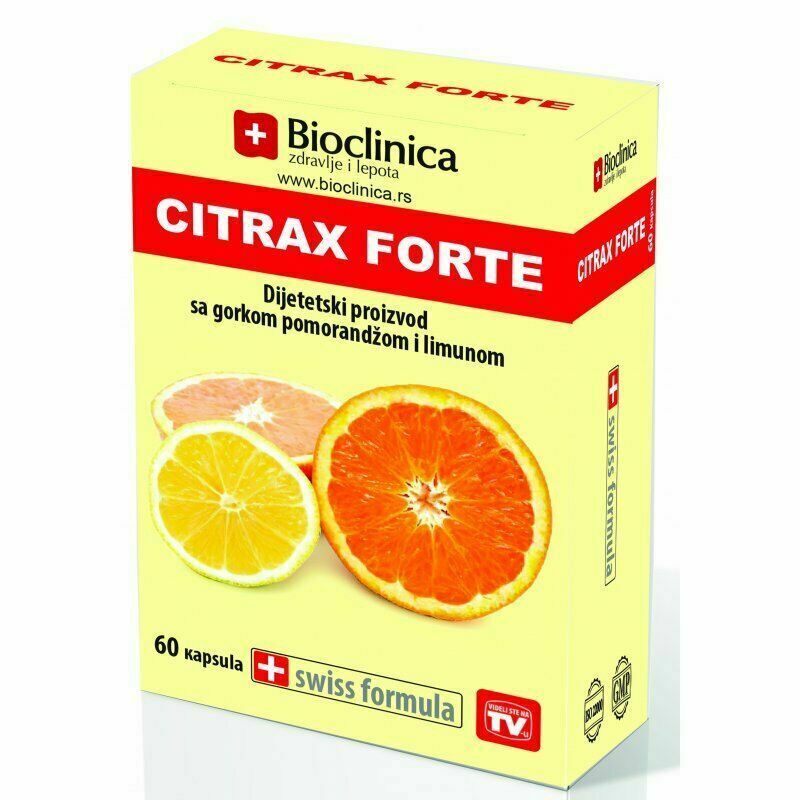 Citrax Forte 60 capsules Melt fat deposits weight loss natural product ...
