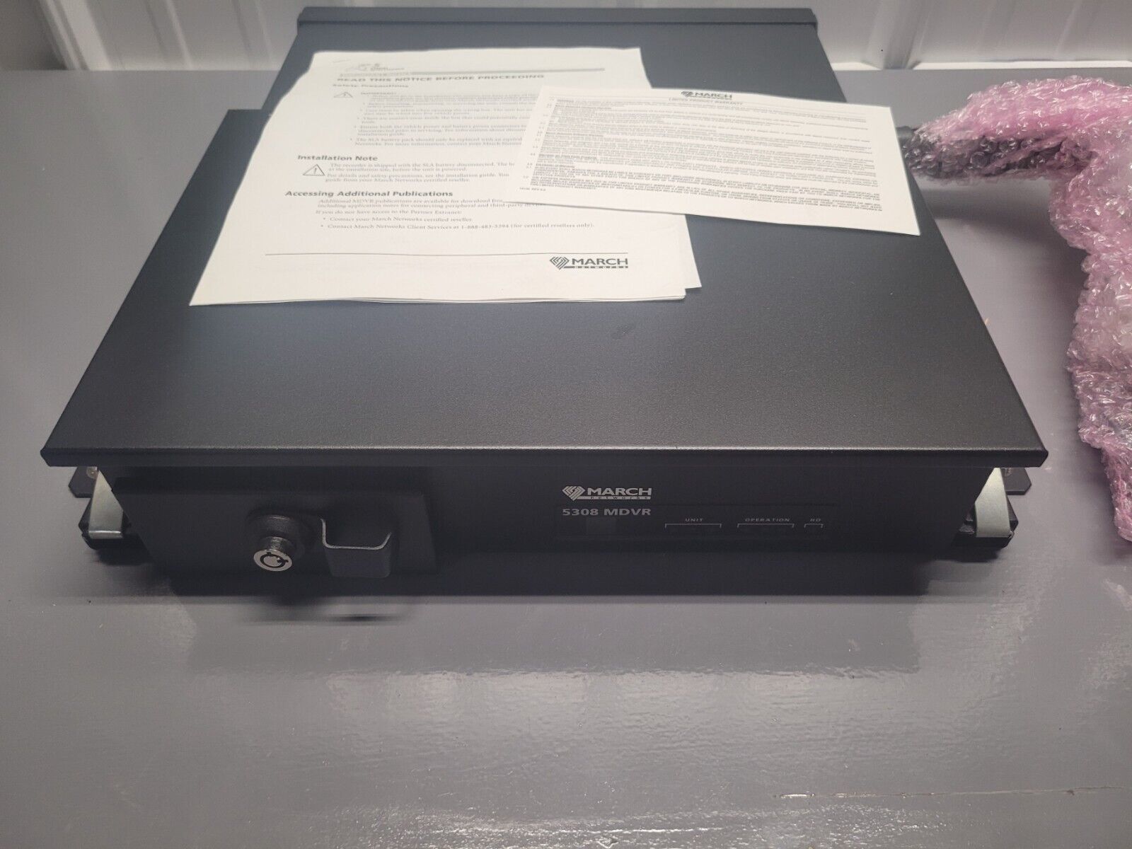 MARCH NETWORKS 5308 MDVR Recorder 5000 Series 12-24v Mobile DVR ...