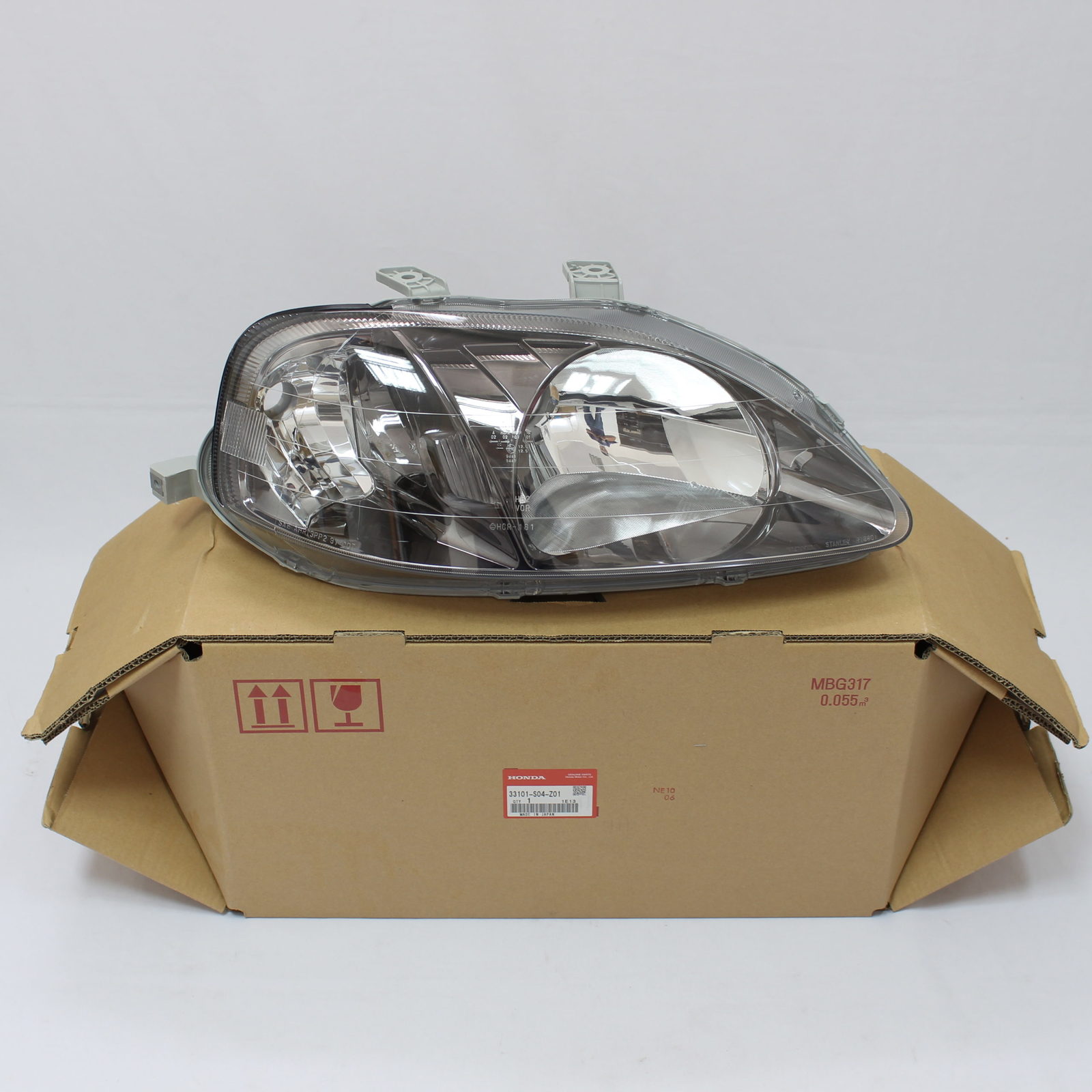 JDM Honda Civic EK9 Type R Right Headlight Lamp Stanley 1998+ OEM 33101 ...