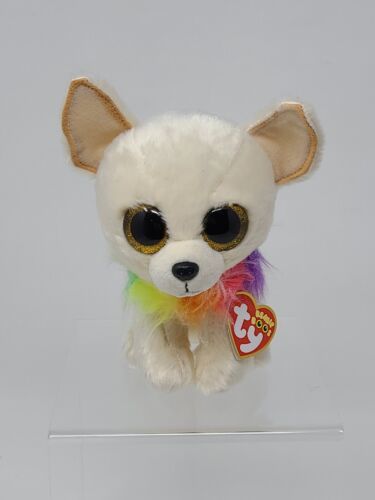 Chewy TY Beanie Boos Stuffed Animals Dog New Tags 7'' plush - Retired
