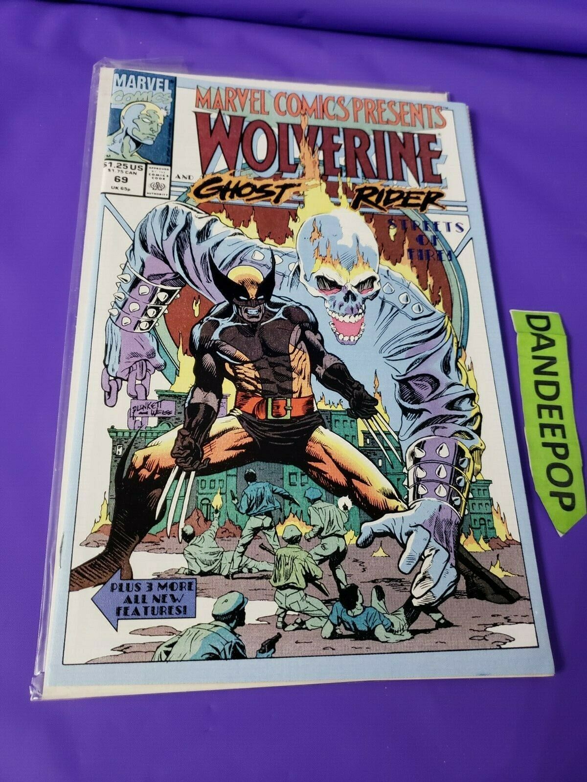 Marvel Comics Presents Wolverine Ghost Rider Streets Of Fire Vol 1 6 ...