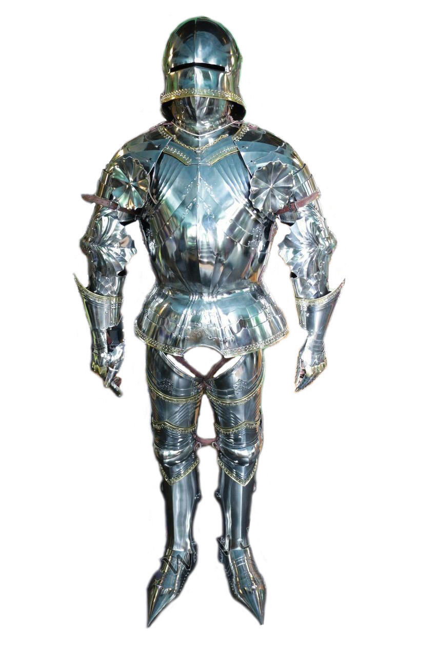 German Gothic full suit of armor 15th century late armor costume ... German Gothic full suit of armor 15th century late armor costume ...