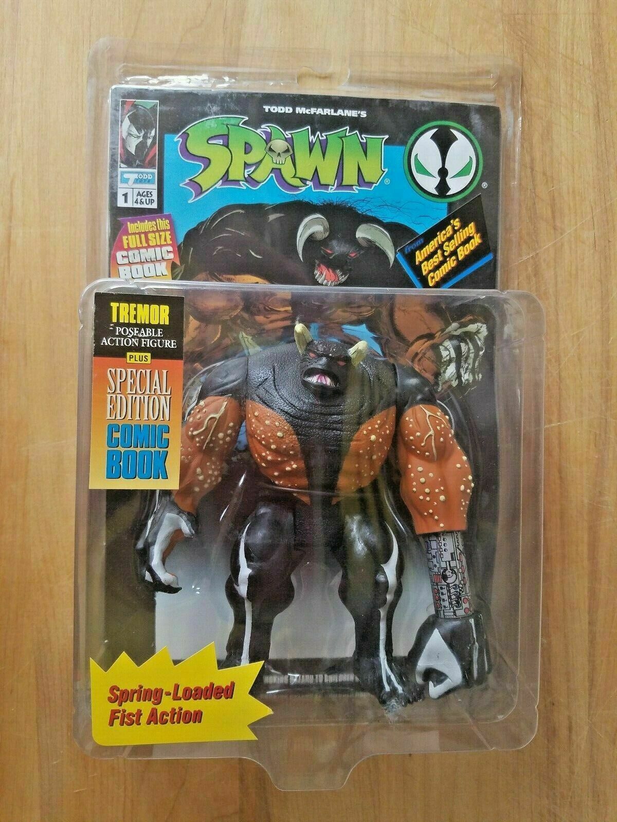 Spawn Tremor Poseable Action Figure with Spring Loaded Fist by ...
