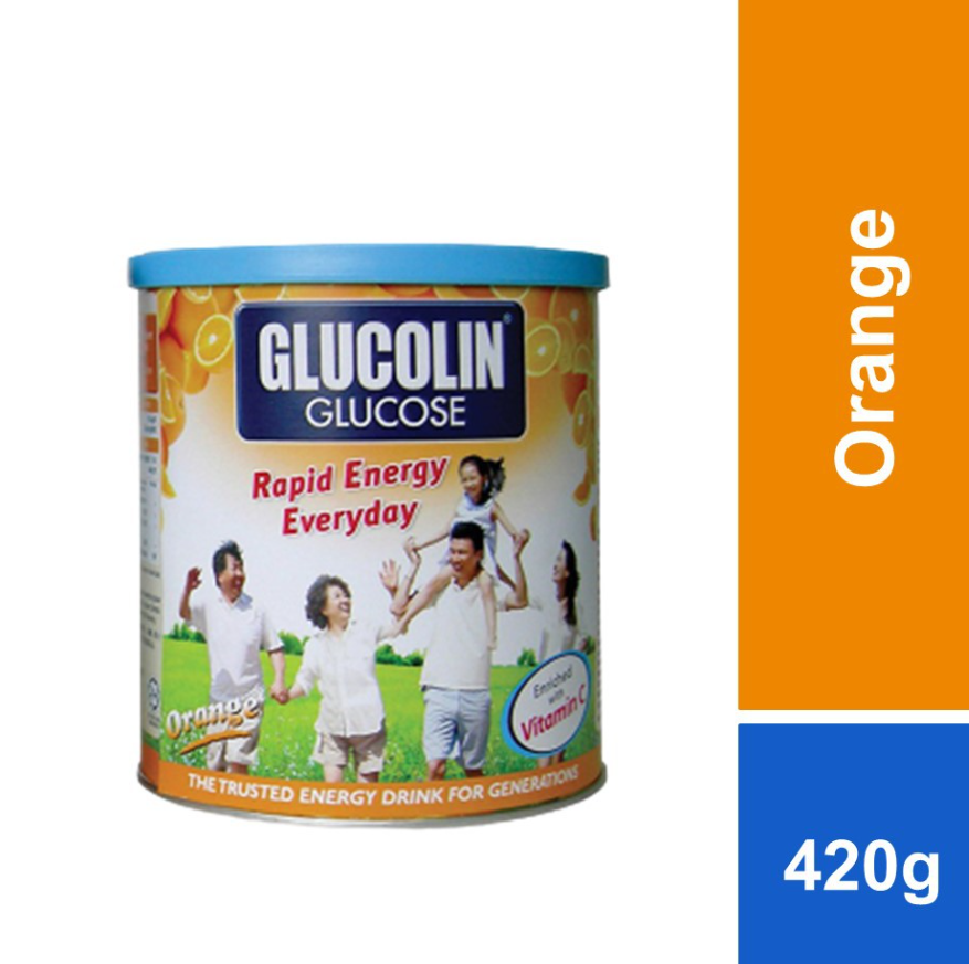 Glucolin Glucose Powder (CHOICE FLAVOUR) 420G Enrich Multivitamin ...