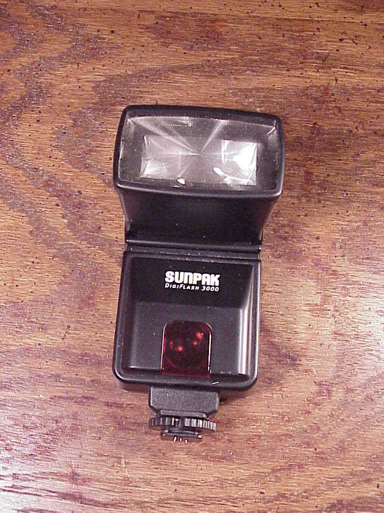 Sunpak Digiflash 3000 Digital TTL Electronic Flash Unit, tested, clean ...