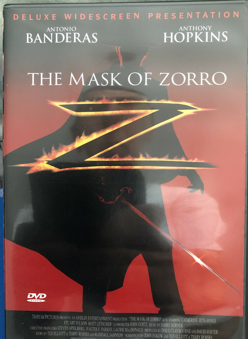 The Mask of Zorro (DVD, 1998, Closed Caption) - DVDs & Blu-ray Discs