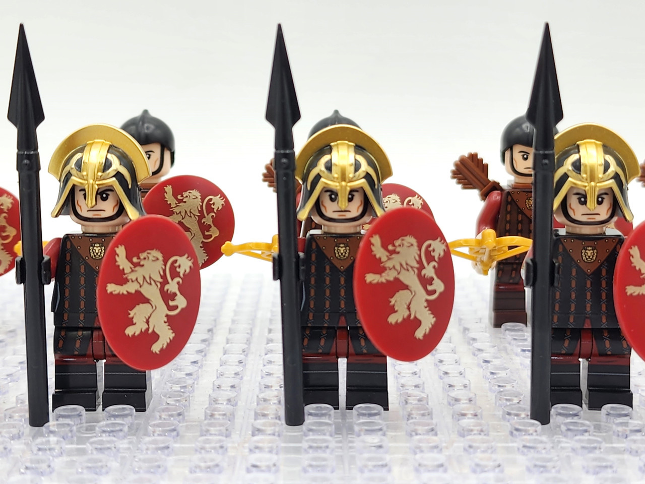 11pcs Game of Thrones House Lannister Army Soldiers Minifigures Set ...