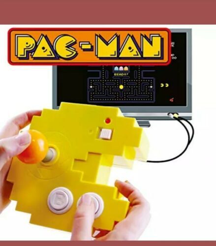 Pac-Man Connect & Play, Game Case, Pac-Man Joystick Controller, 12 ...