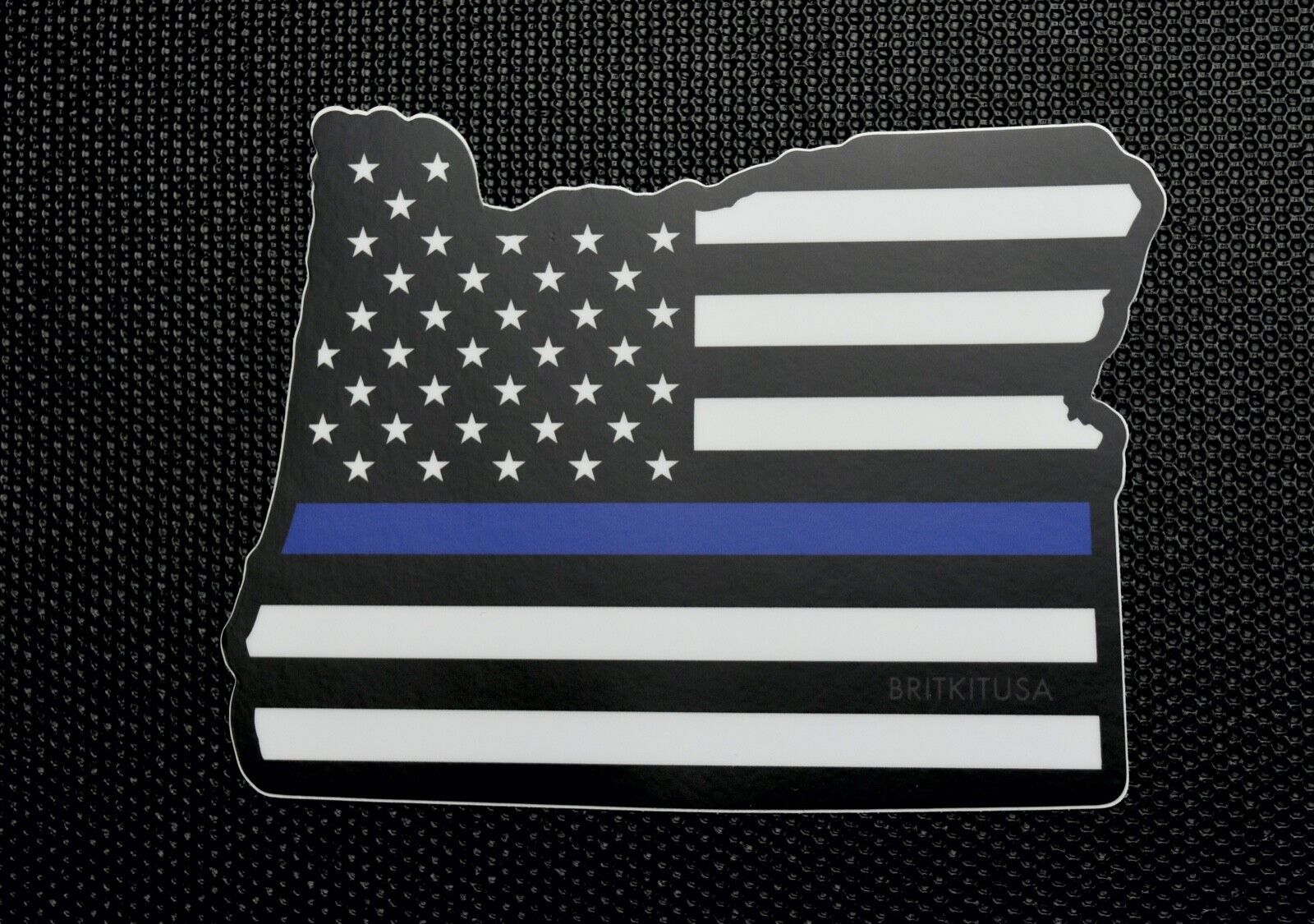 Oregon Thin Blue Line Vinyl Decal Sticker OSP PPB MCSO WCSO LCSO Police ...