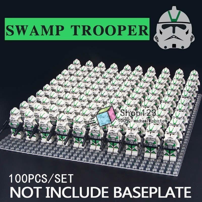 100pcs/set Star Wars Swamp troopers The 442nd Siege Battalion ...