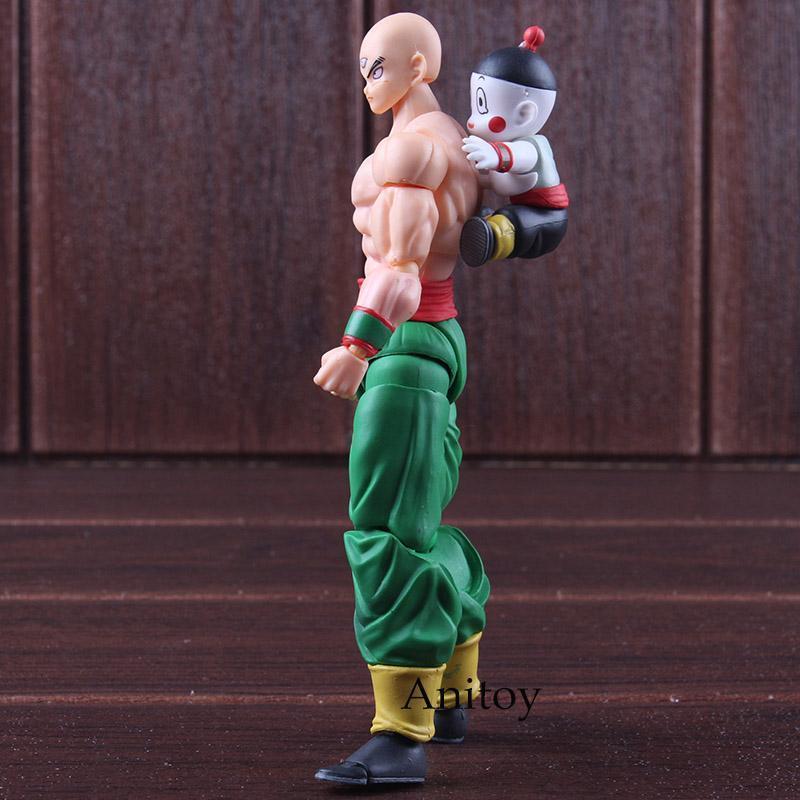 SHF S.H.Figuarts Tien Shinhan with Chiaotzu Dragon Ball Z PVC Action ...