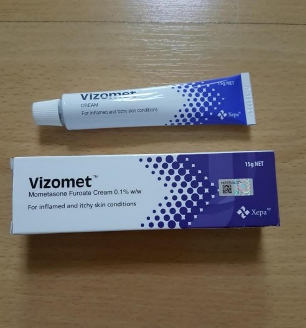 5 Tubes X Vizomet Cream Skin Condition , Allergies, Rashes, Itchy ...