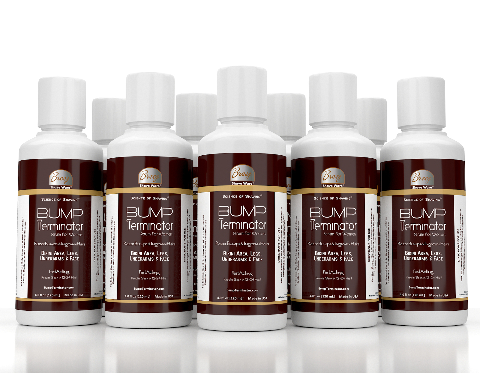 Bump Terminator Anti Ingrown Hairs, Razor Bumps, Shaving Bumps Serum ...