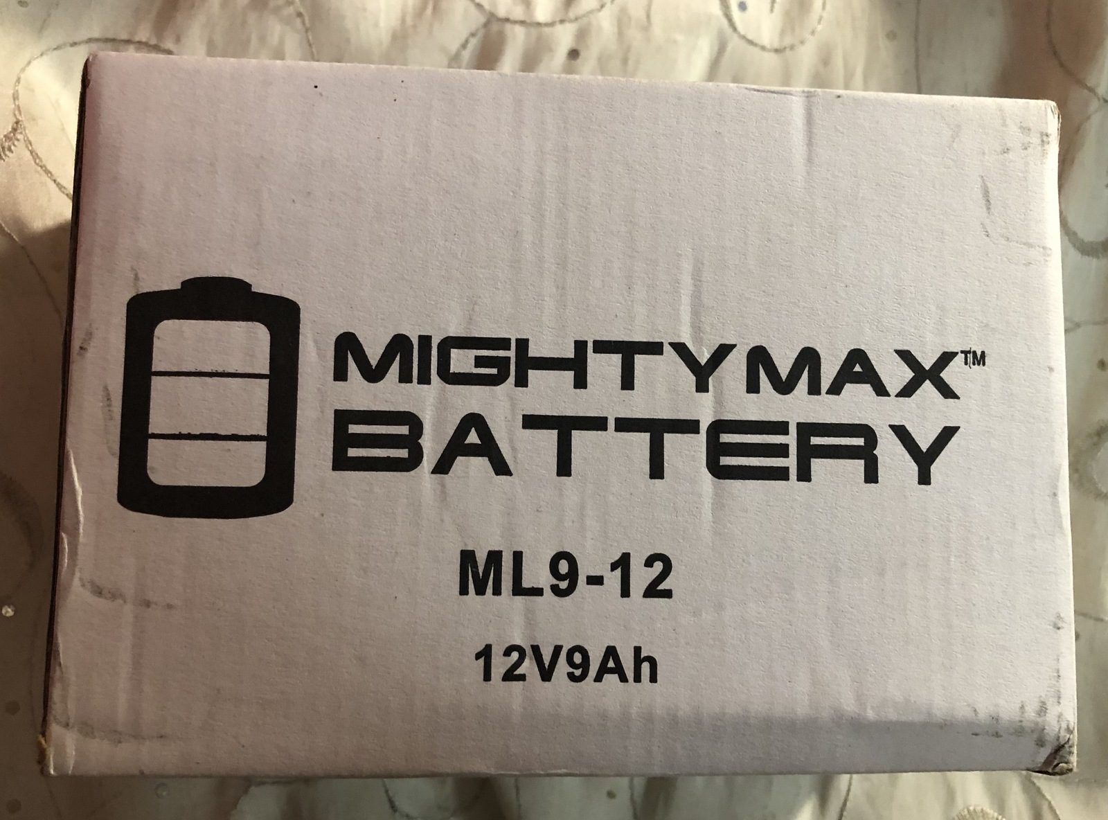 ML9-12 - 12 V 9 Ah Rechargeable SLA Battery - Mighty Max Battery Brand ...