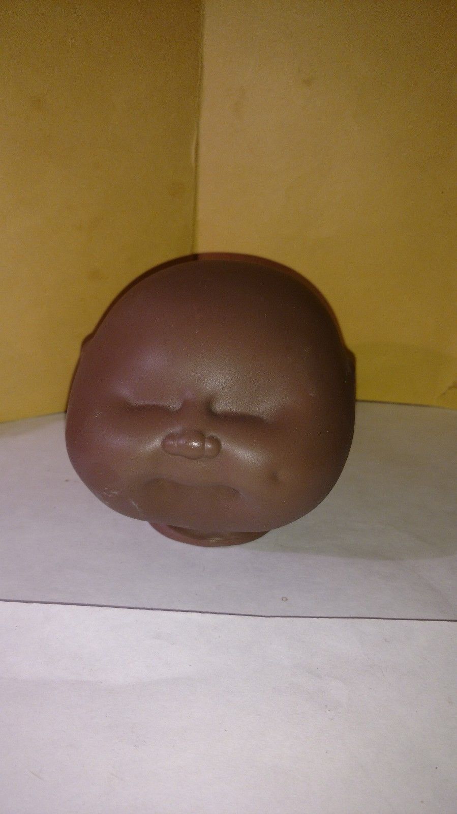 3 1/2" African American Black Cabbage Patch Head Ceramic - Modern (1990 ...