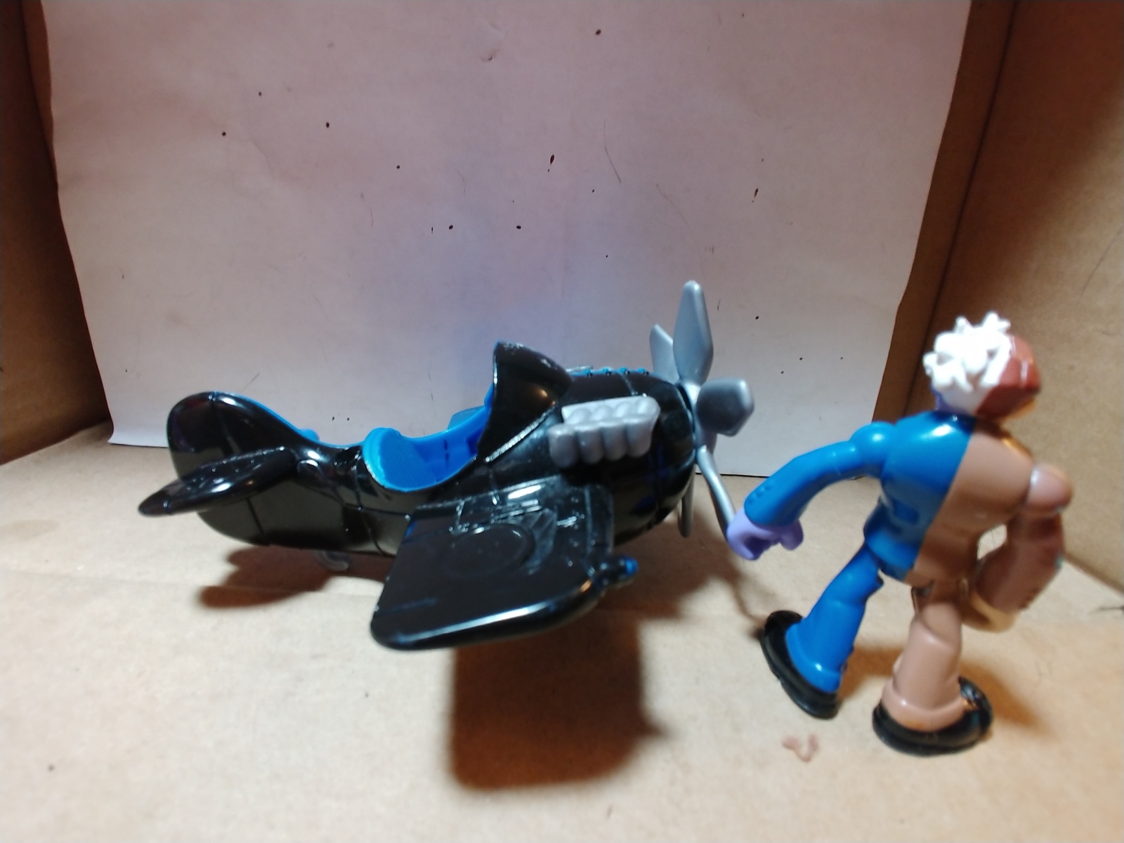 Fisher Price Imaginext Batman Two-Face & Plane Gotham City DC Super ...