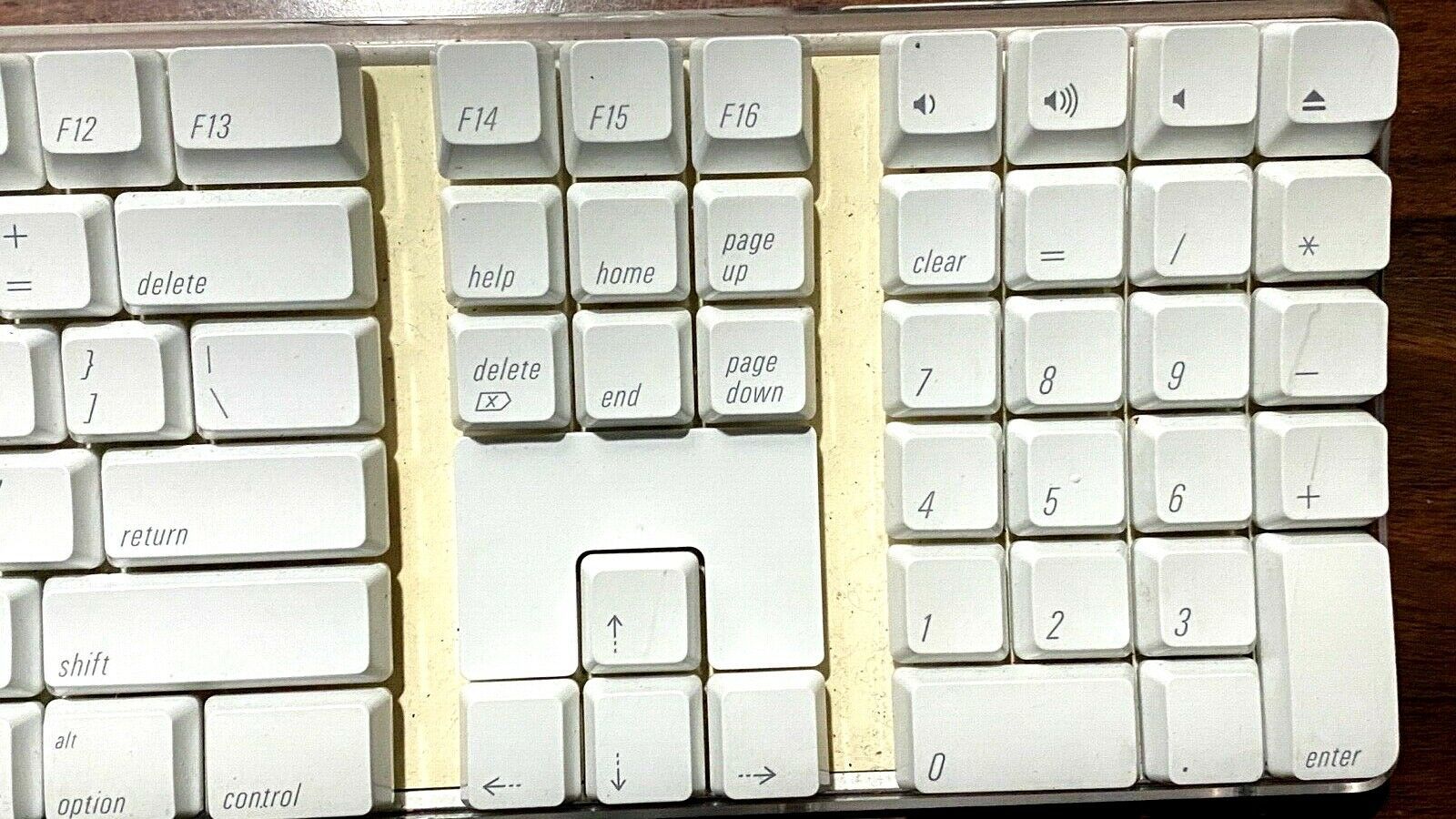 Authentic Original Apple A1016 Wireless Keyboard Bluetooth Tested ...