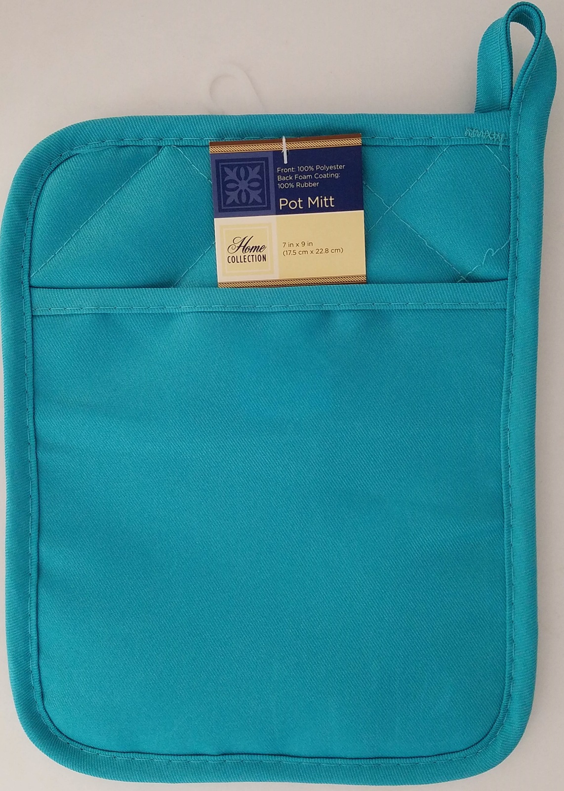Kitchen Polyester/Neoprene Neon Pot Holders 9” X 7” w Hand Pocket ...