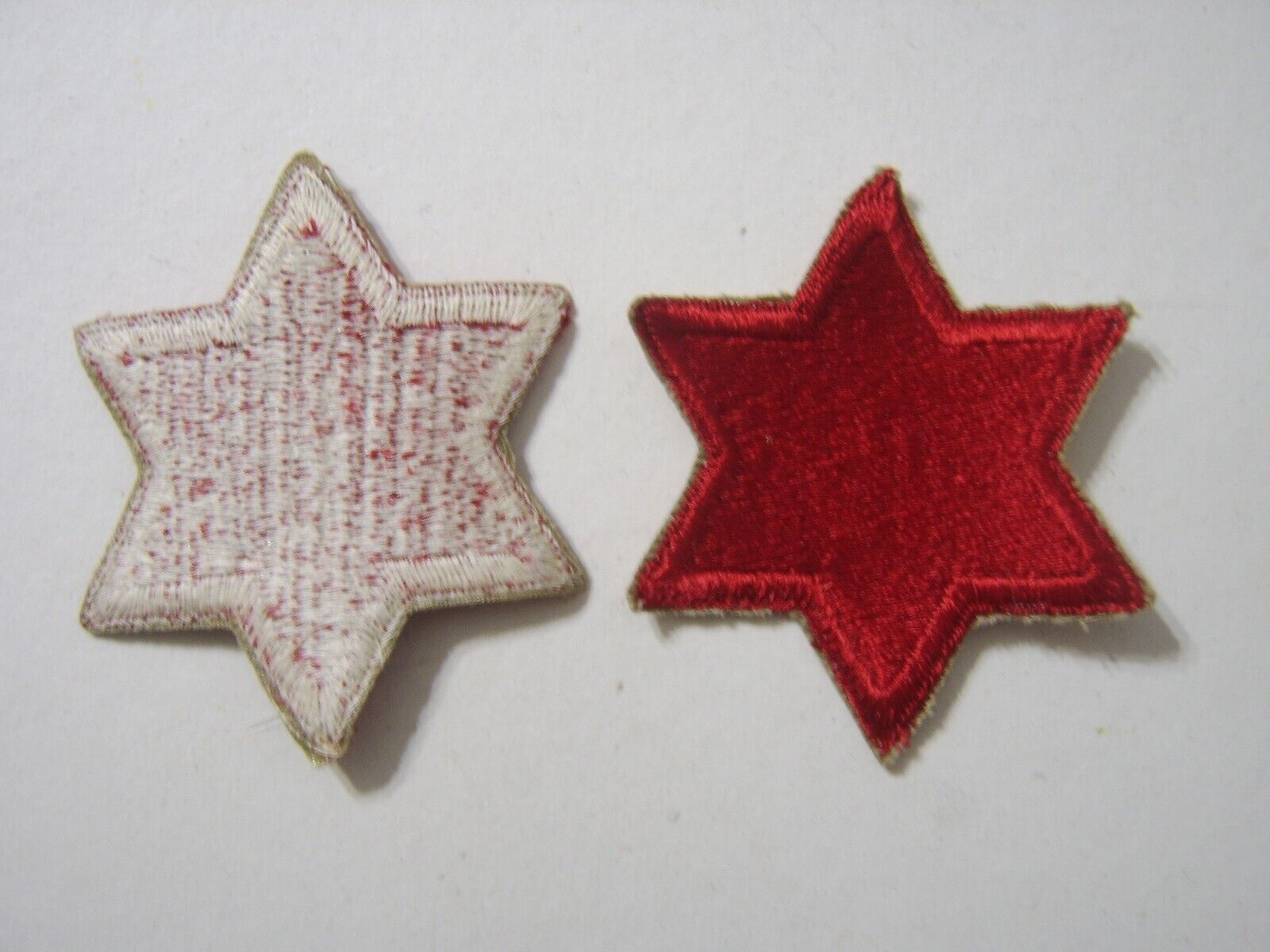 6th INFANTRY DIVISION PATCH FULL COLOR WW2 ERA NOS - Other