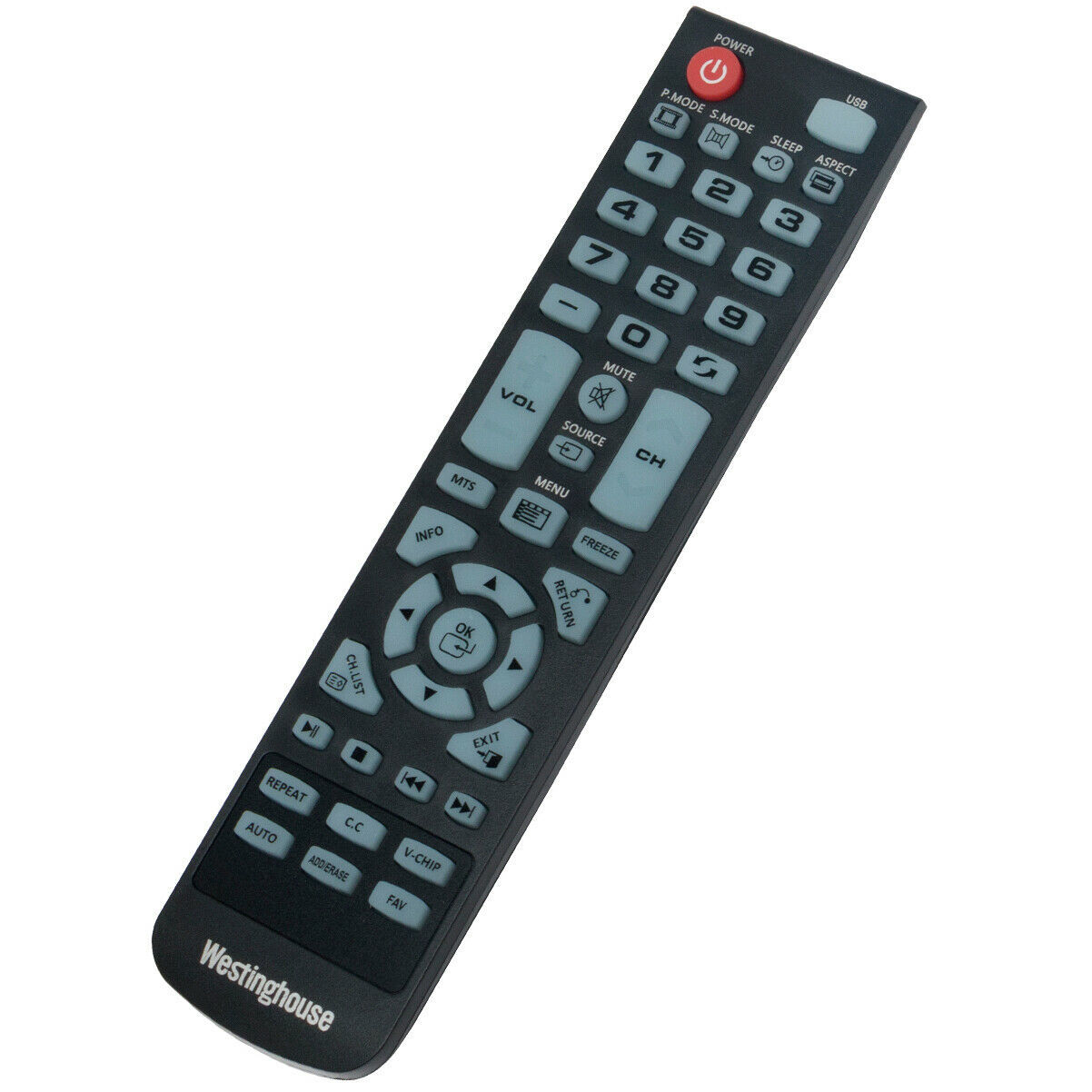 New Remote for Westinghouse TV WD32HB1120-C WD24HJ1100 WD32HJ1100 ...