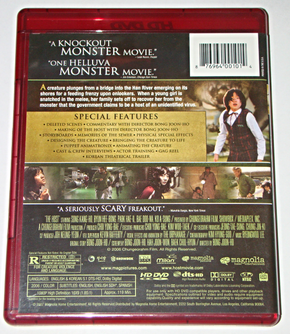 HD DVD - THE HOST - COLLECTOR'S EDITION - DVDs & Blu-ray Discs