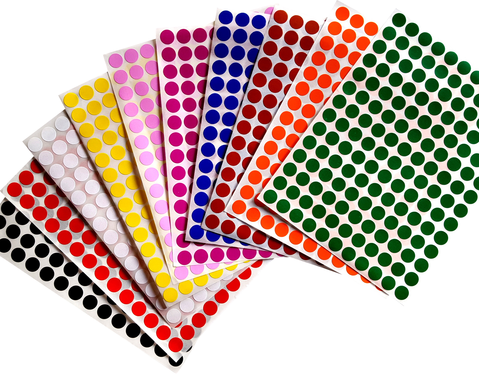 Color Coding Labels 3 8 0 375 Inch 10 Mm Round Dot Stickers 3080