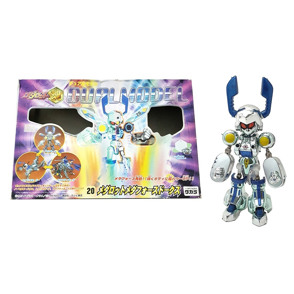 Takara Medabots Medarot Rokusho Roks Chrome 20 Head Scissors Model Kit ...