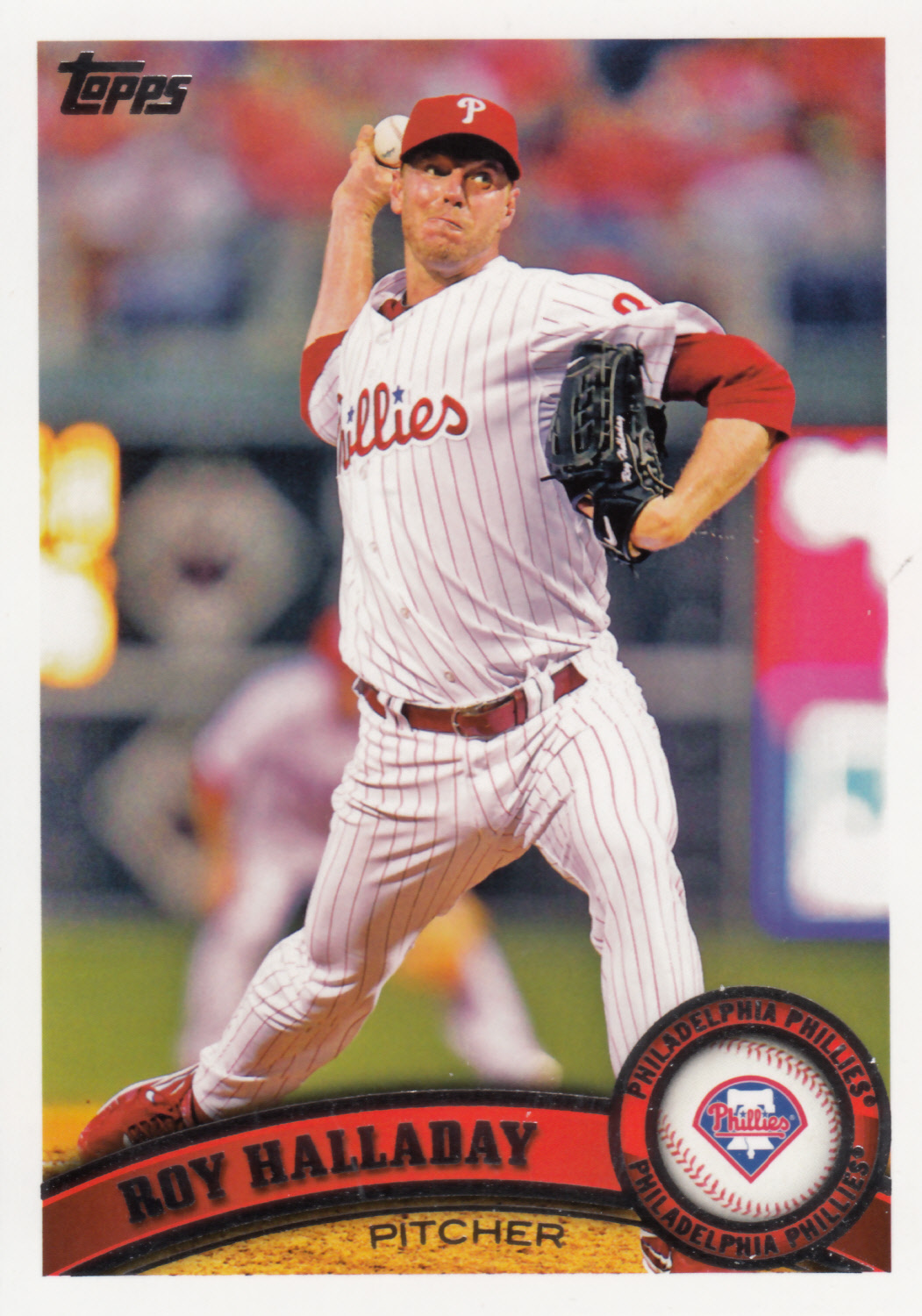 Roy Halladay 2011 Topps Series 1 Card #300 - Baseball Cards