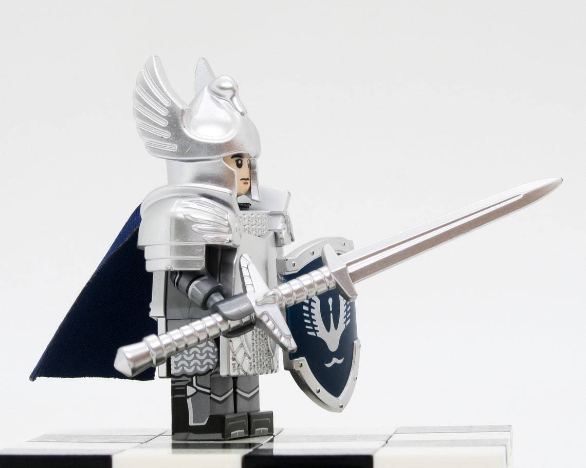 Lord of the Rings Dol Amroth Swan Knight Commander Minifigures ...