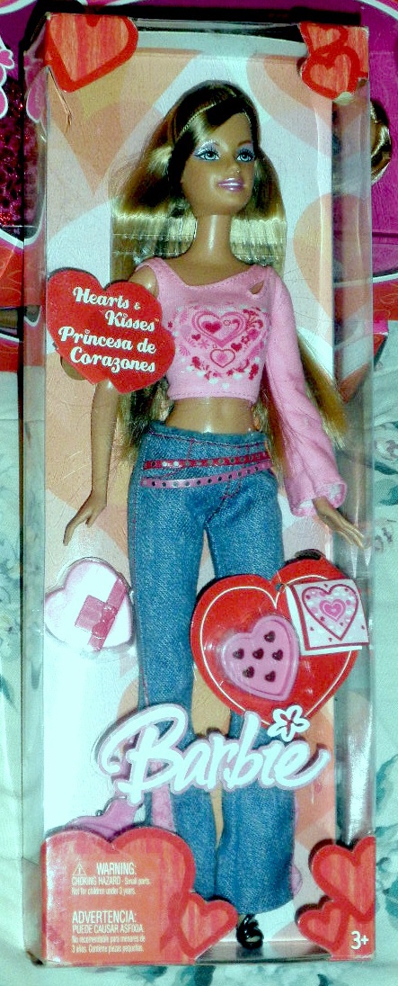 Barbie Doll Valentine - Hearts & Kisses (2004) Valentine - Dolls & Doll ...
