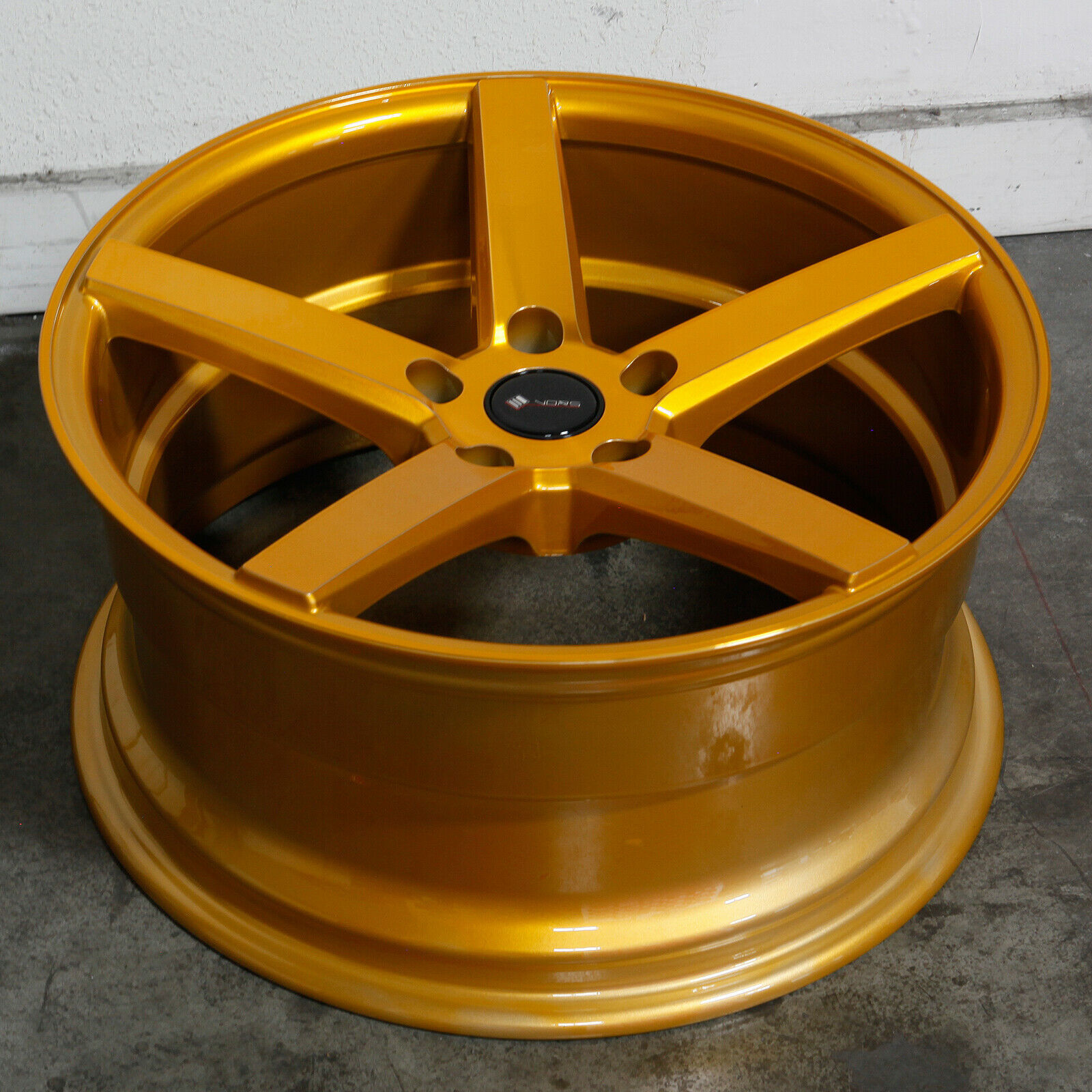 18x8.5 Vors TR5 5x112 35 Candy Gold Wheels Rims Set(4) 73.1 - Wheels